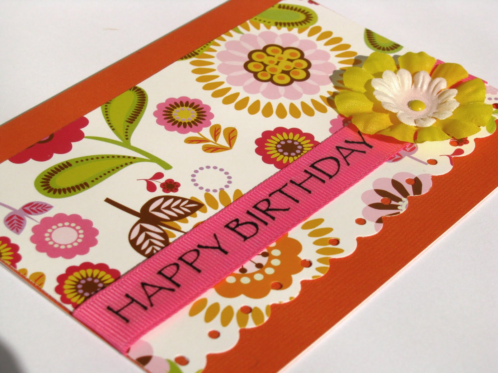 Yellow Mums: a few thoughts on the cardmaking process