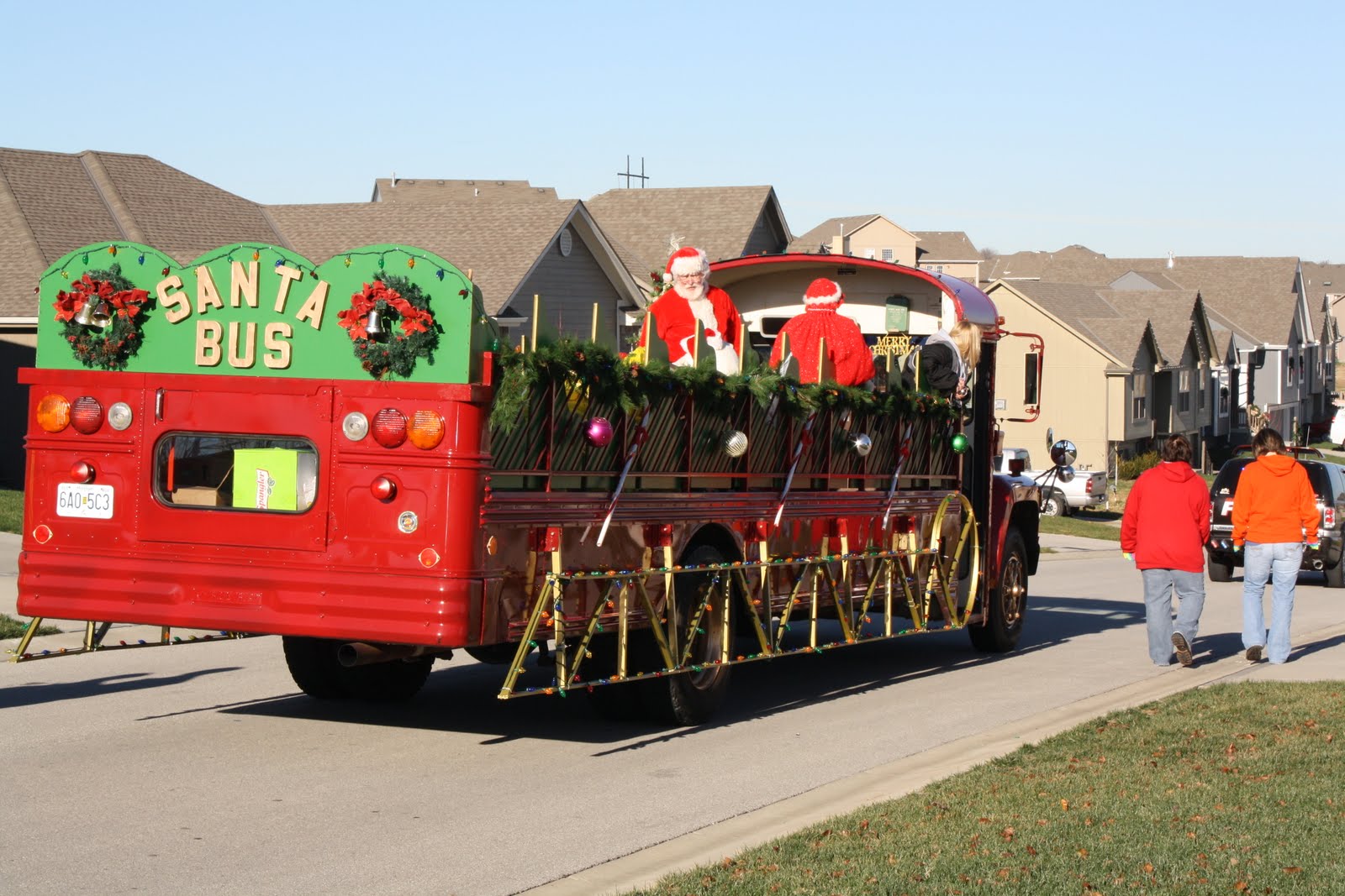 The Richeson Family: Santa Bus....