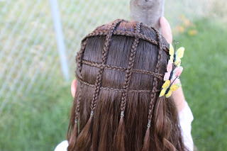 Sugar and Spice and all Hair Nice: Checkered Braids