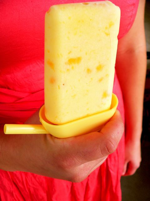 Mango Frozen Yogurt Push Up Pops | The Frozen Fix: Ice cream, sorbet ...