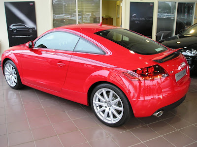 De Autos Car Tuning: Brilliant Red audi tt mk2 coupe