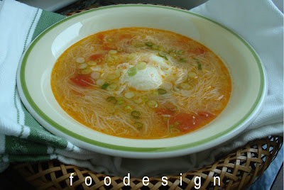 foodesign: miswa & munggo (Filipino soups)