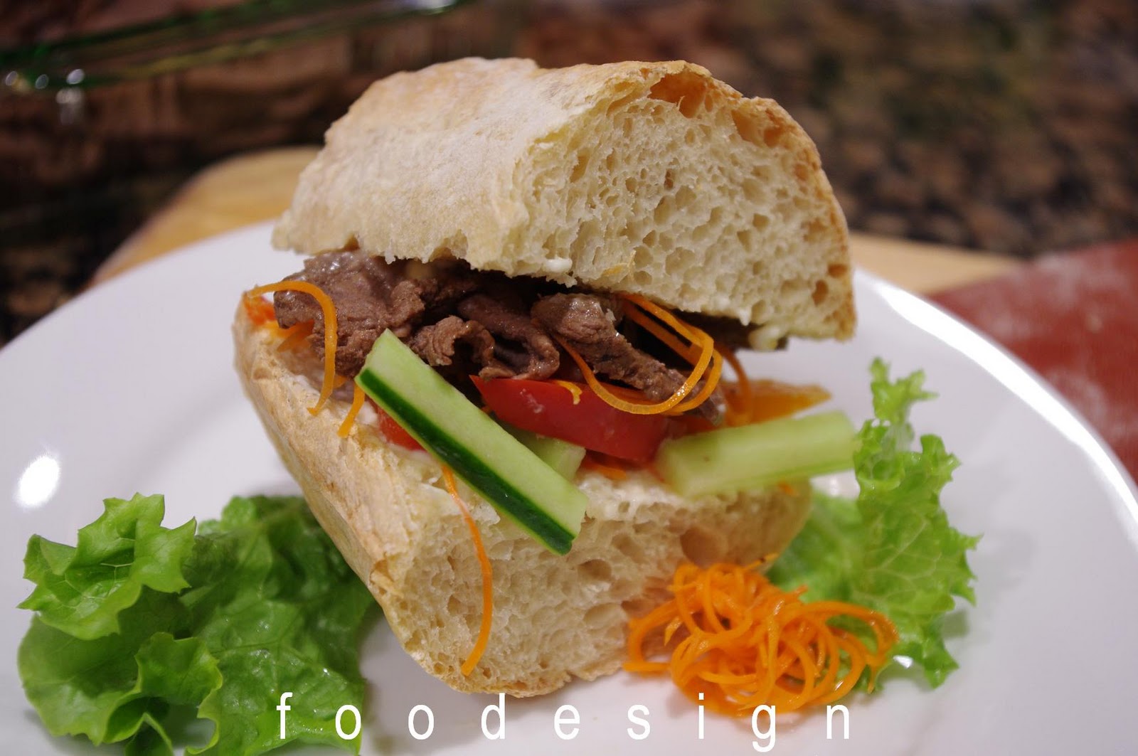 foodesign: bahn mi (Vietnamese sandwich)