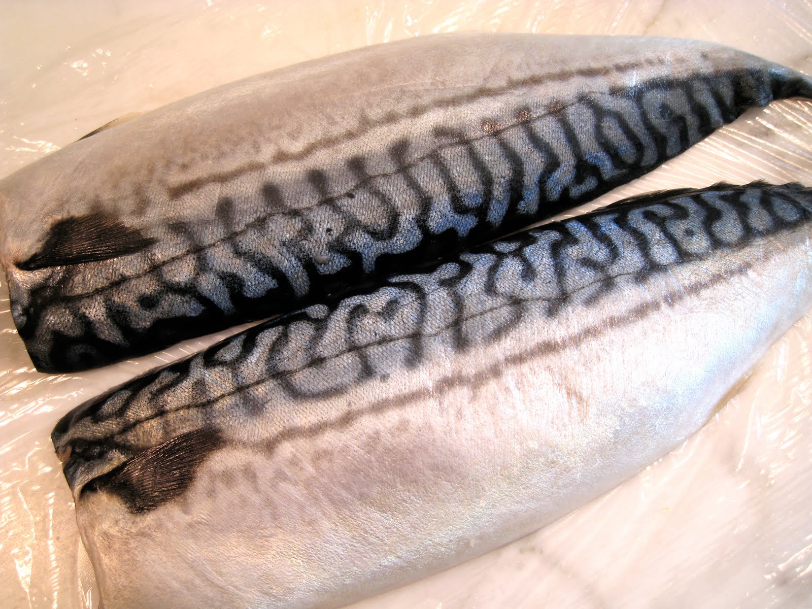 Crispy Saba with Garlic Ginger Sauce