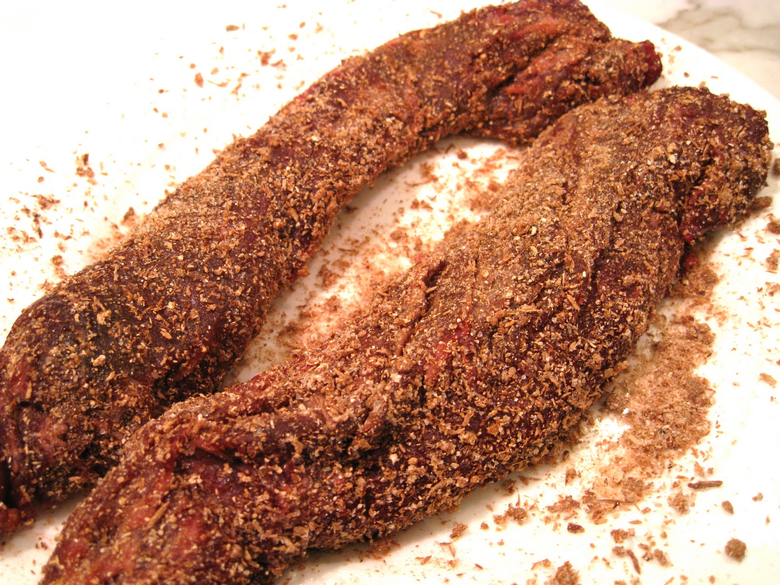 Mt. Adams Grass Fed Hanger Steak, Creamy Grits, Endive Salad