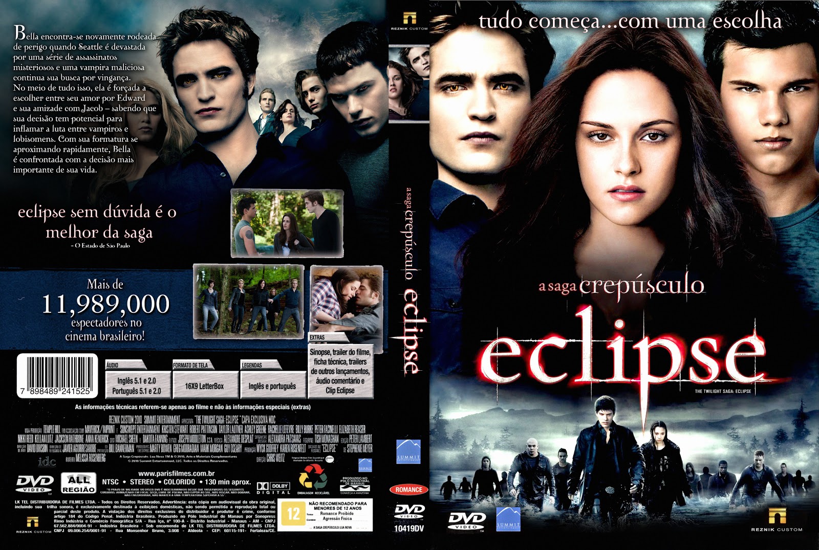 capas de filmes do elton guaira sp: os 4 filmes da saga crepusculo capa