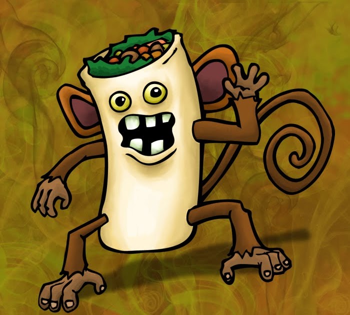 Freaks, Mutants, and Monsters: Burrito Monkey