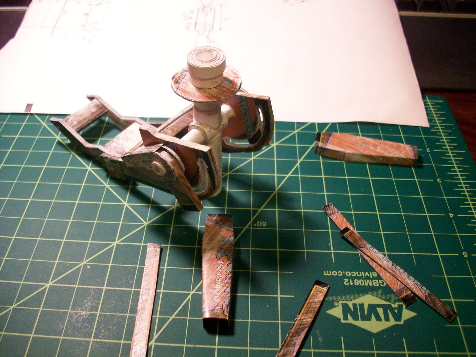 The Vortex: Made of Paper, Glue and Magic: Assembling a Sentry Gun