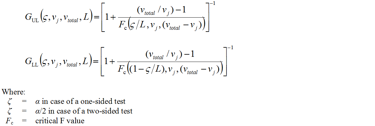 Variance Outlier Test: 2. General summary of G test