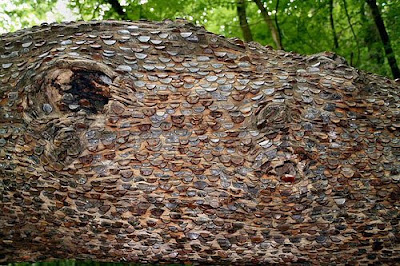 Reflective Hearts: The Penny Tree