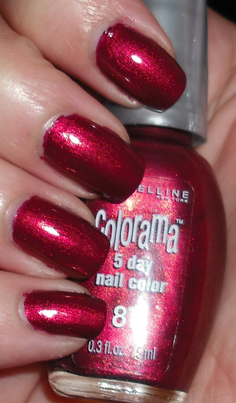 Imperfectly Painted: Maybelline Colorama Burgundy Blaze