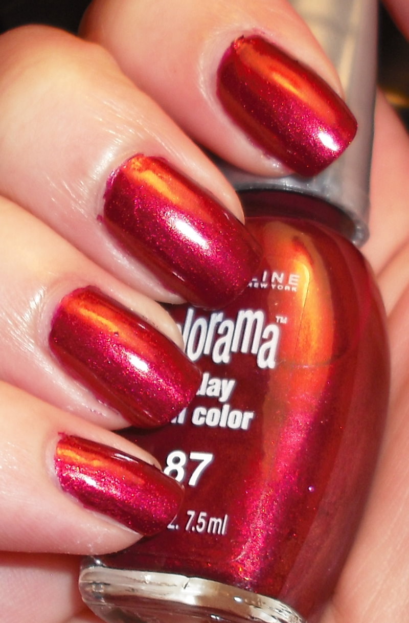 Imperfectly Painted: Maybelline Colorama Burgundy Blaze