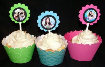 Inkredible Creations: ICarly Cupcake Toppers