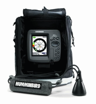 Humminbird Fishfinder: Hummingbird Fishfinder Ice 385Ci Combo Color