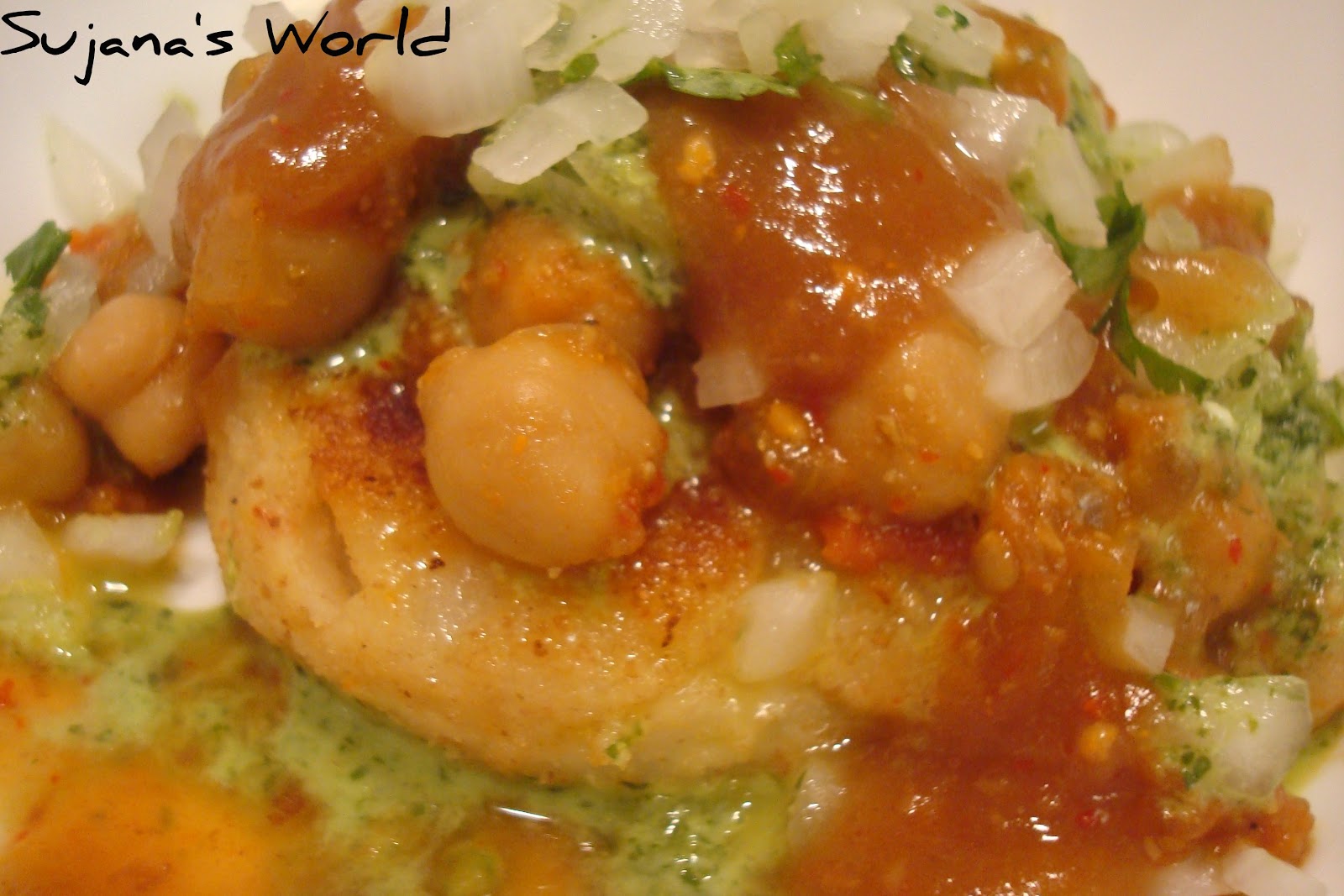 Sujana's World: Aloo Tikki Chat
