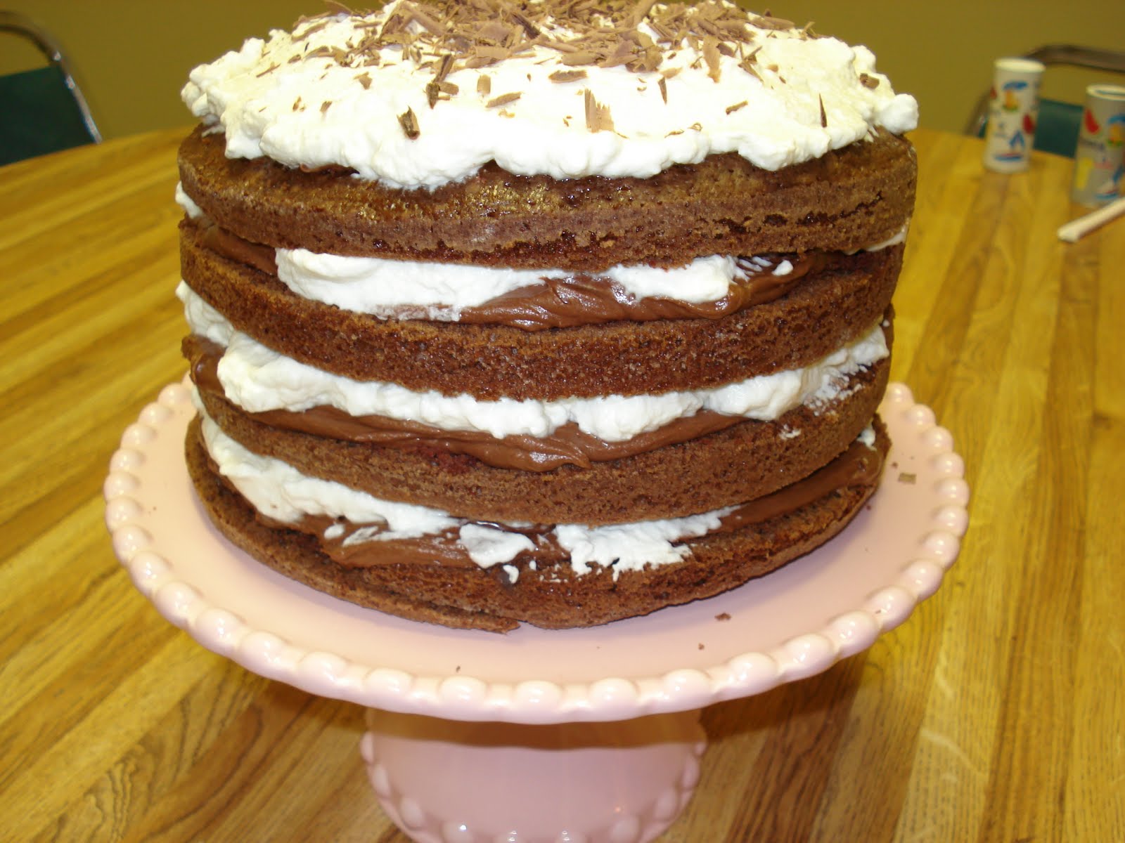 Rozlynn Bakes: The Nelson (my maiden name) Birthday Cake