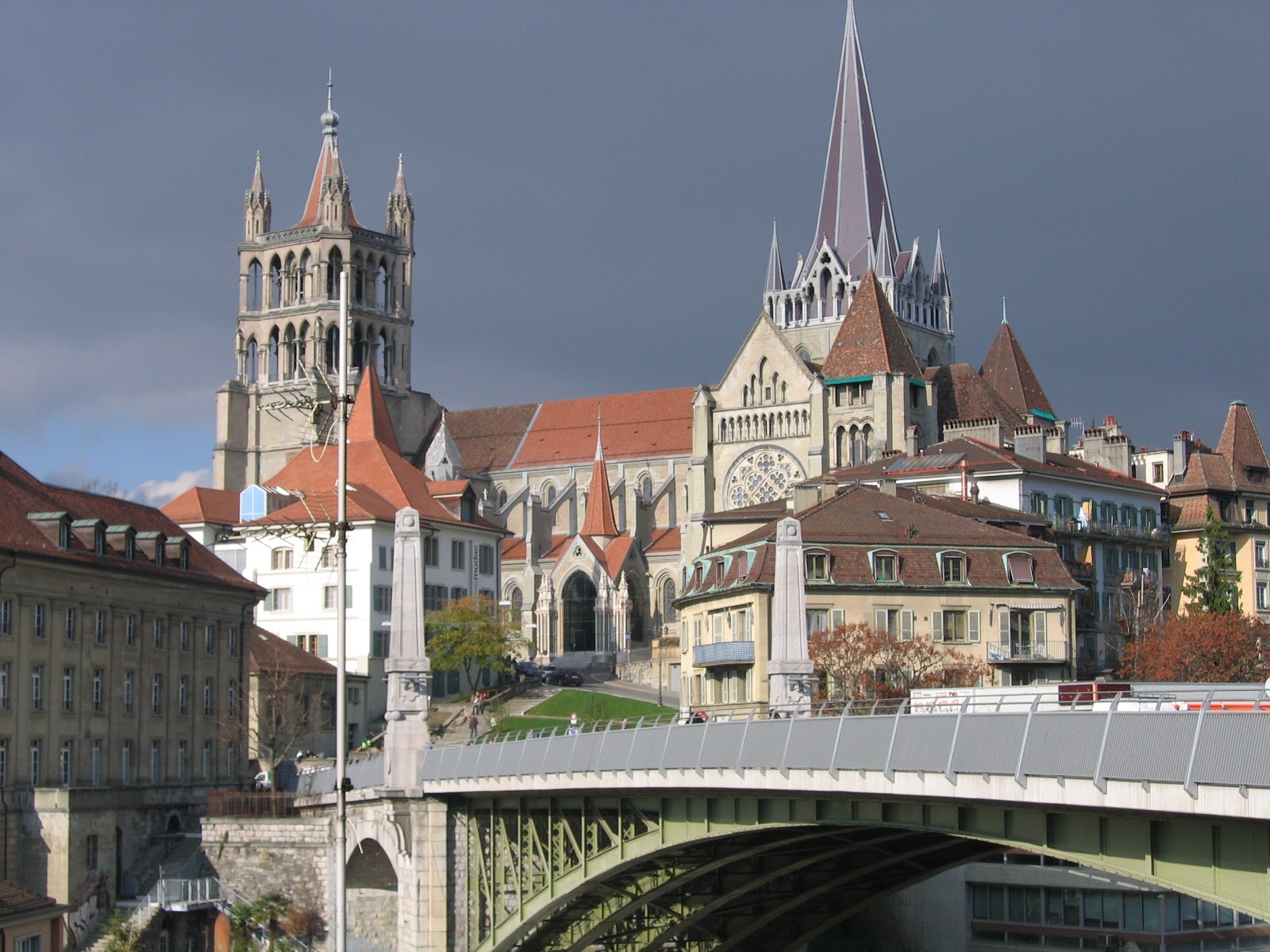 Sagittarian Dreams: Our trip to Lausanne: Lausanne Cathedral