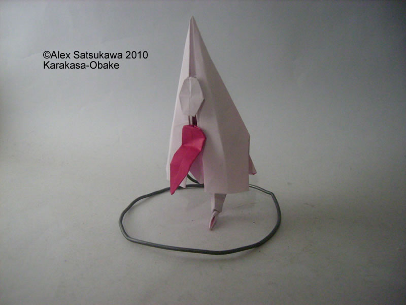 OrigamiSatsu: Criações - Karakasa-Obake