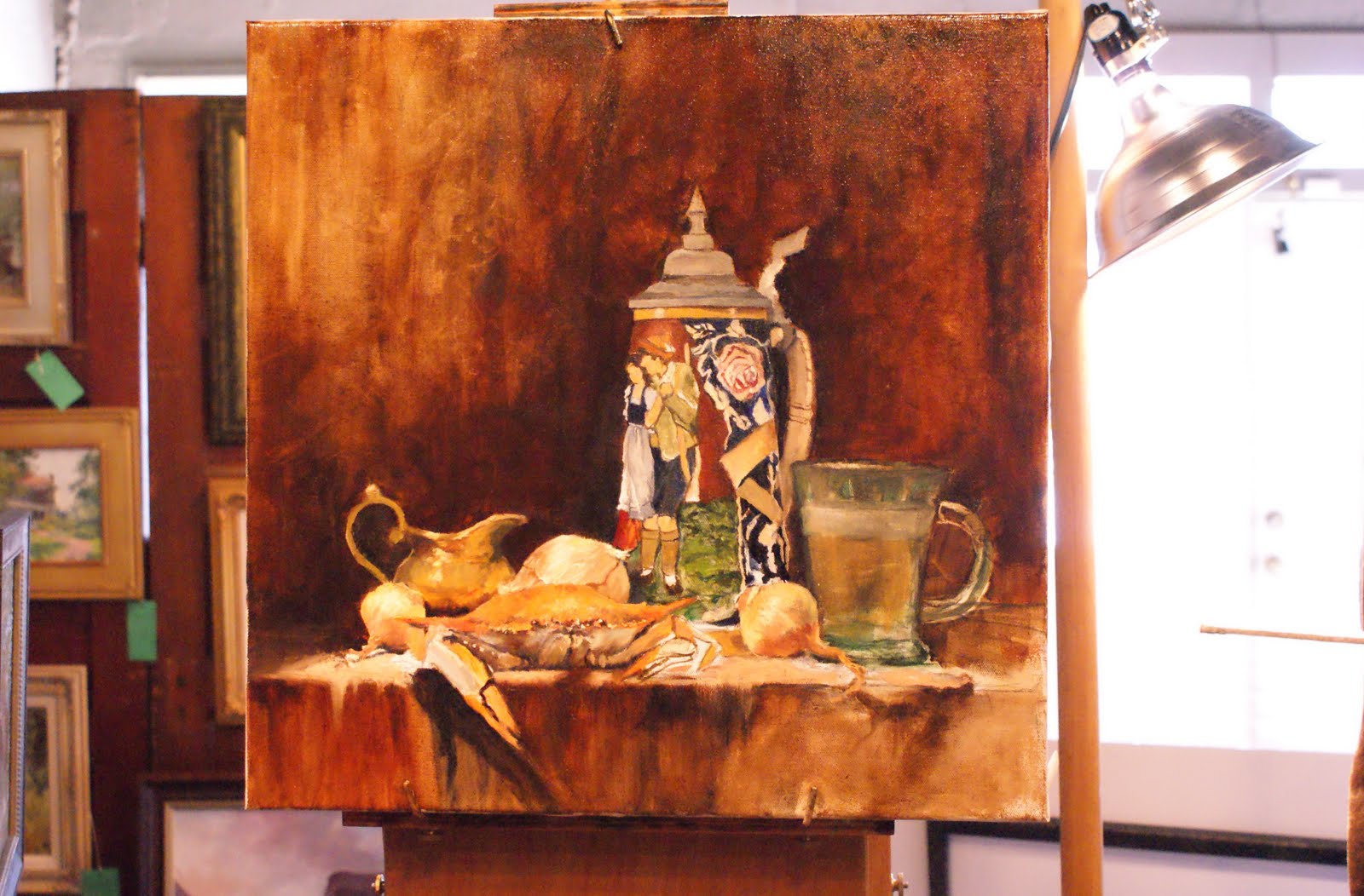 Theresa Rankin: A Persevering Painter: A Worthy Opponent.......