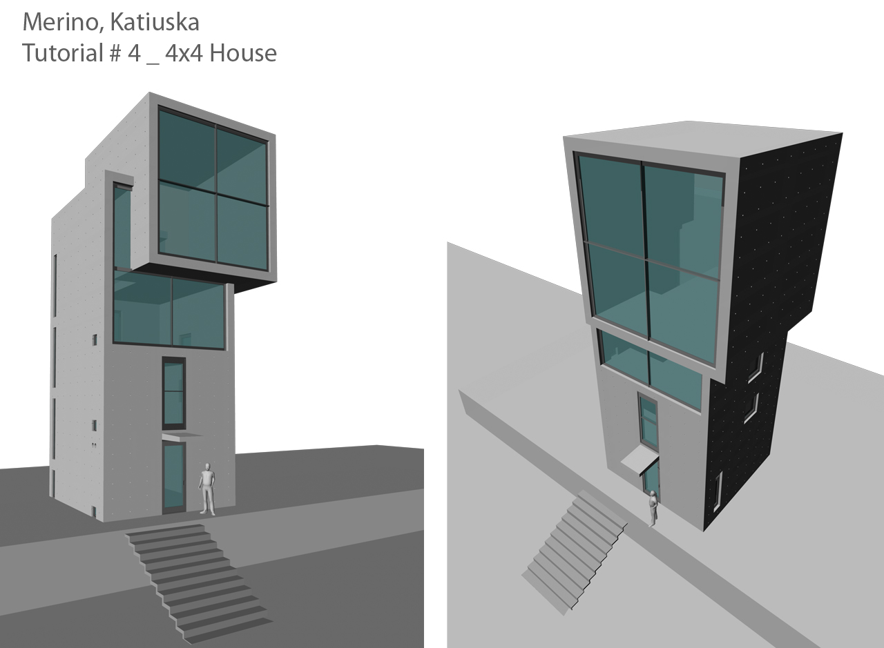 Advanced Digital Design: Merino, Katiuska _ 4x4 House