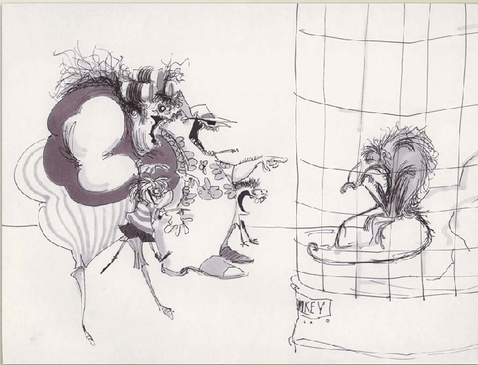 TWOBEN'S DOMAIN: Tim Burton: Alice and the MoMA