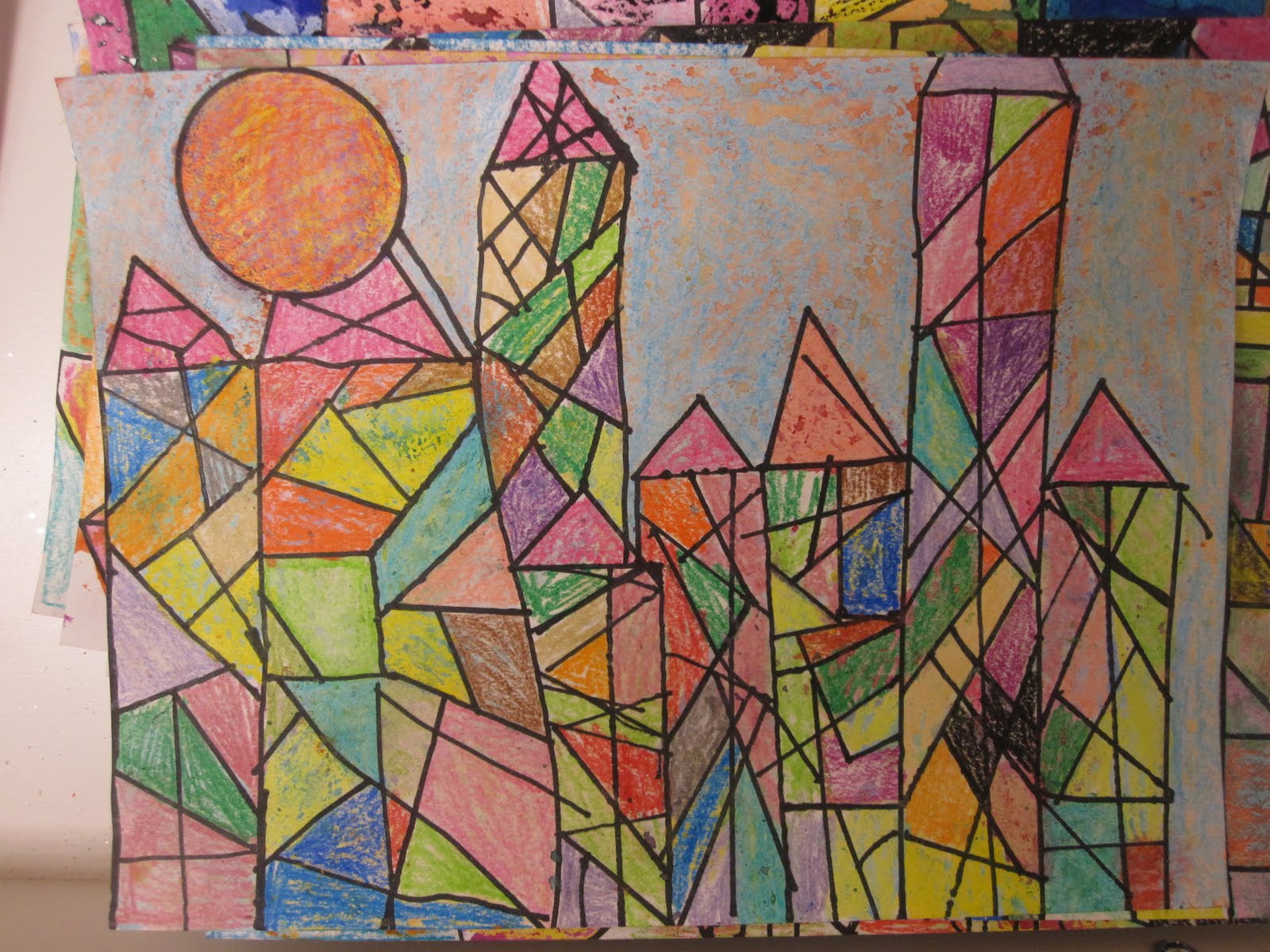 Paul Klee Castle And Sun