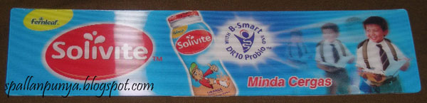 ...dah masuk kotak: Souvenir Solivite