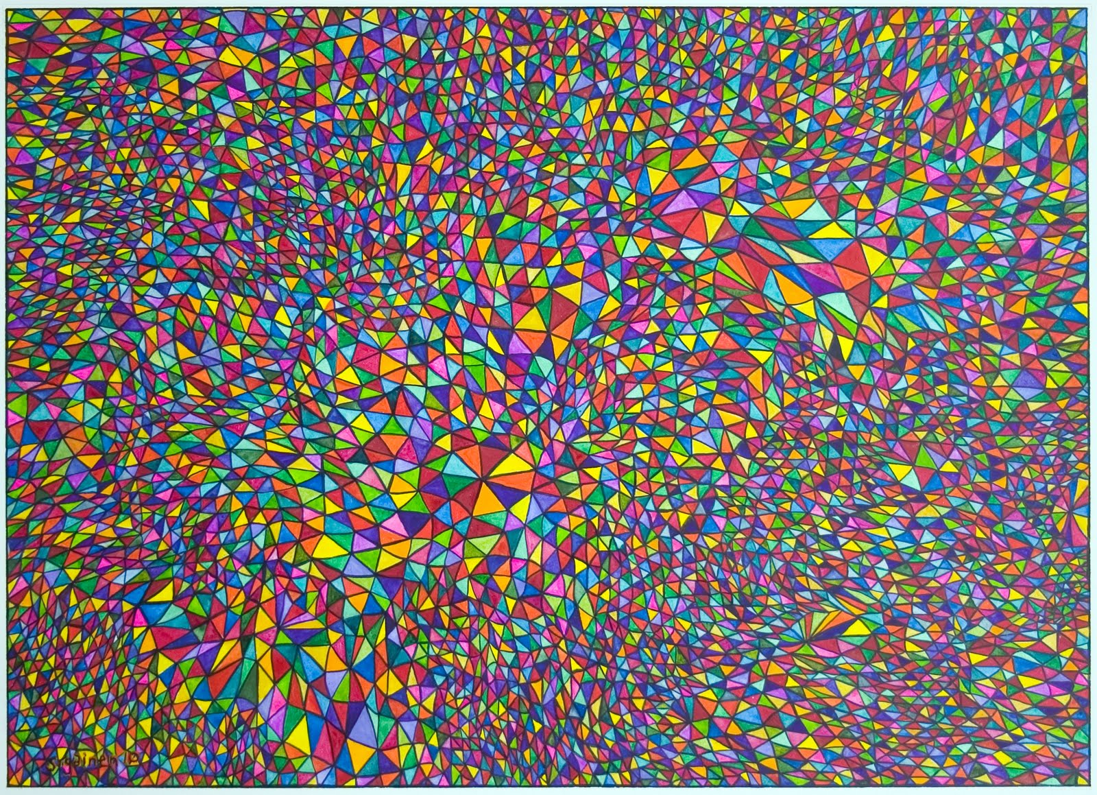 Susan Gainens Nanoscapes Fractured Glass 2 Finally Finished