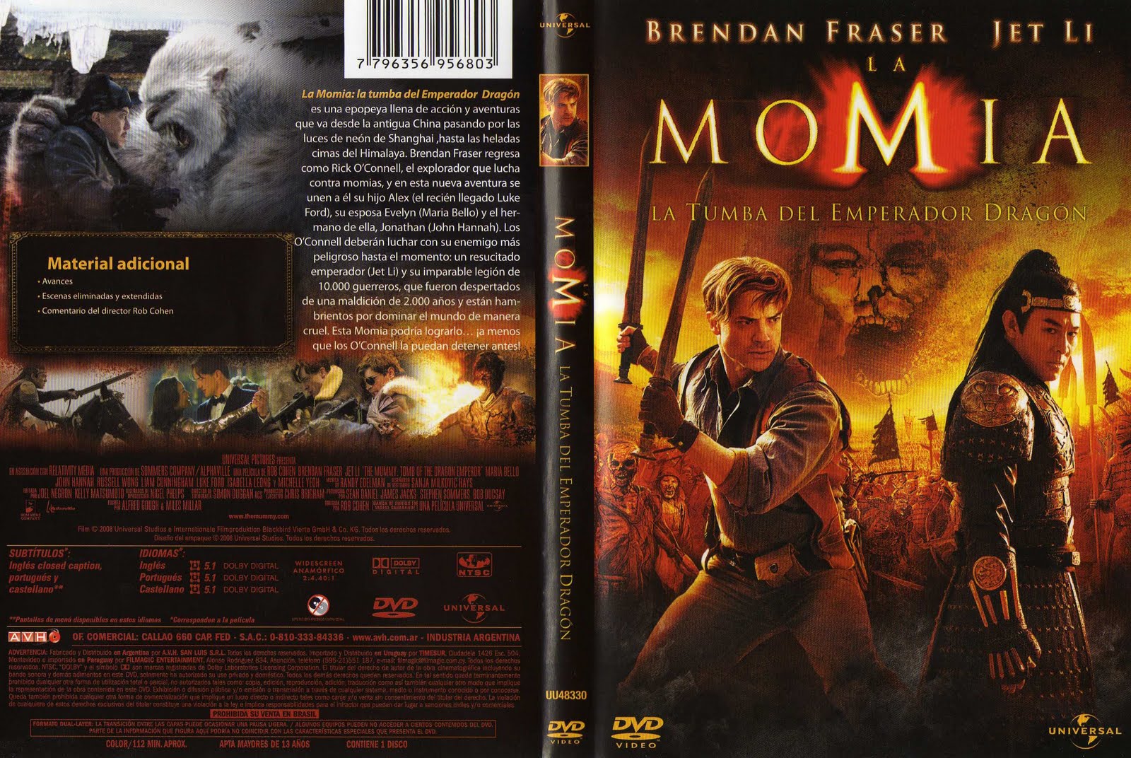 PELICULAS EN DVD: LA MOMIA 3