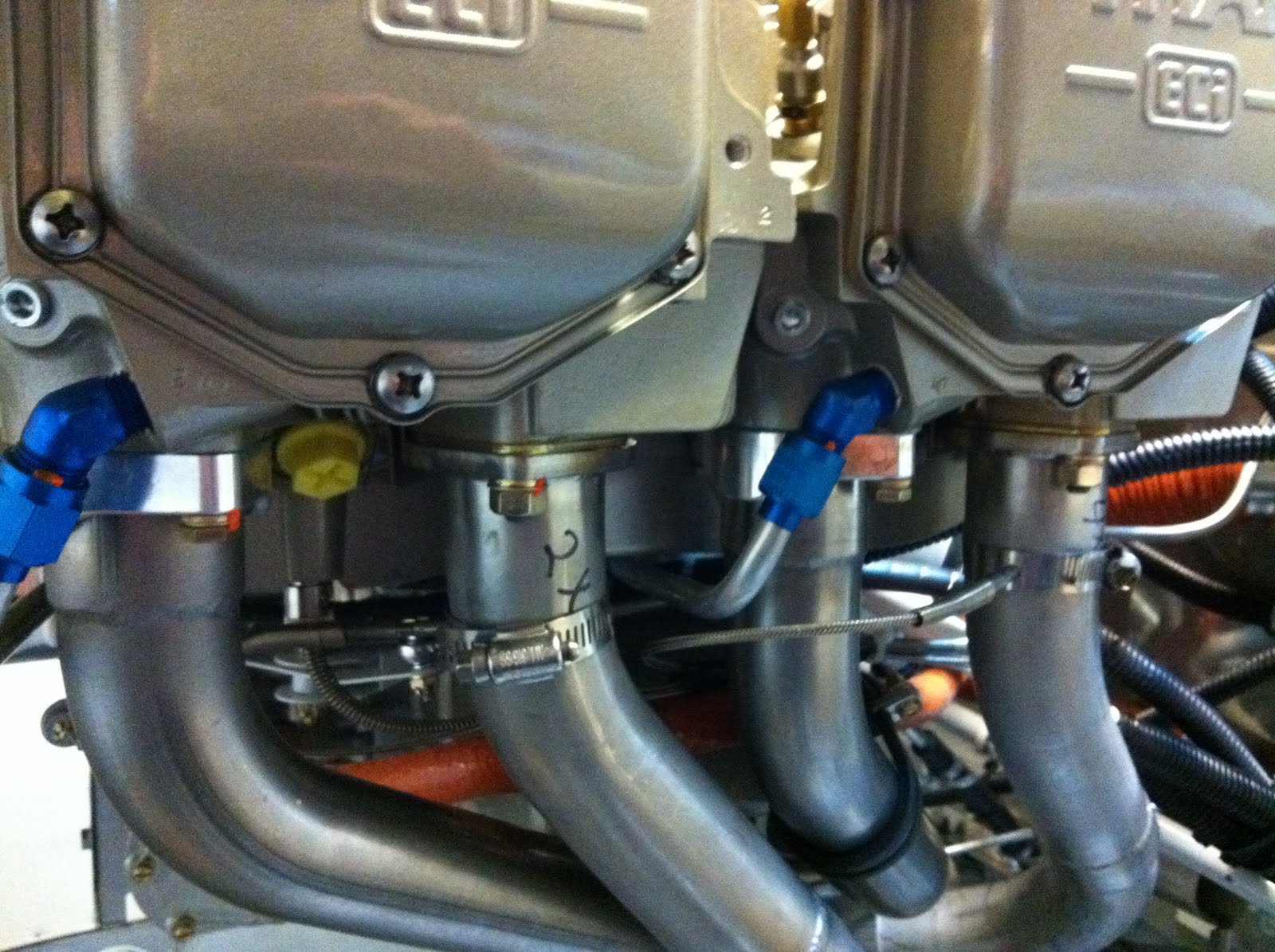 Welcome to JT's RV8 Aircraft Factory!: EGT and CHT Sensors Mounted