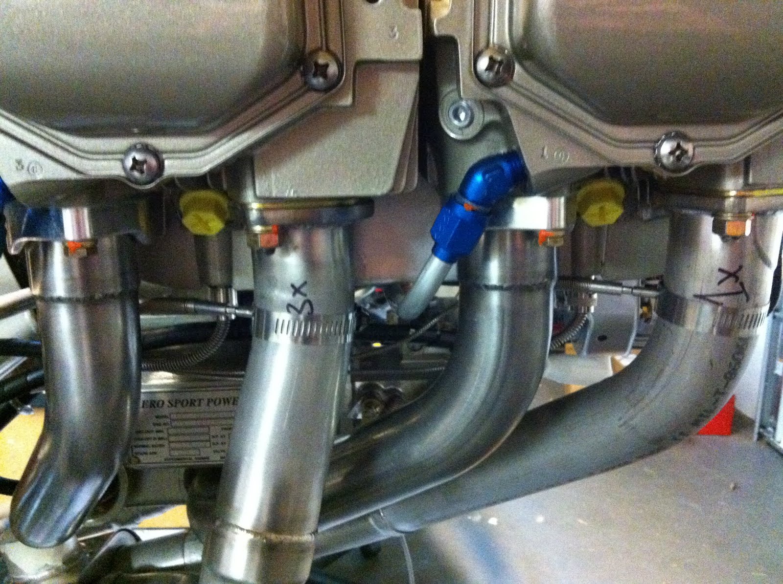 Welcome to JT's RV8 Aircraft Factory!: EGT and CHT Sensors Mounted