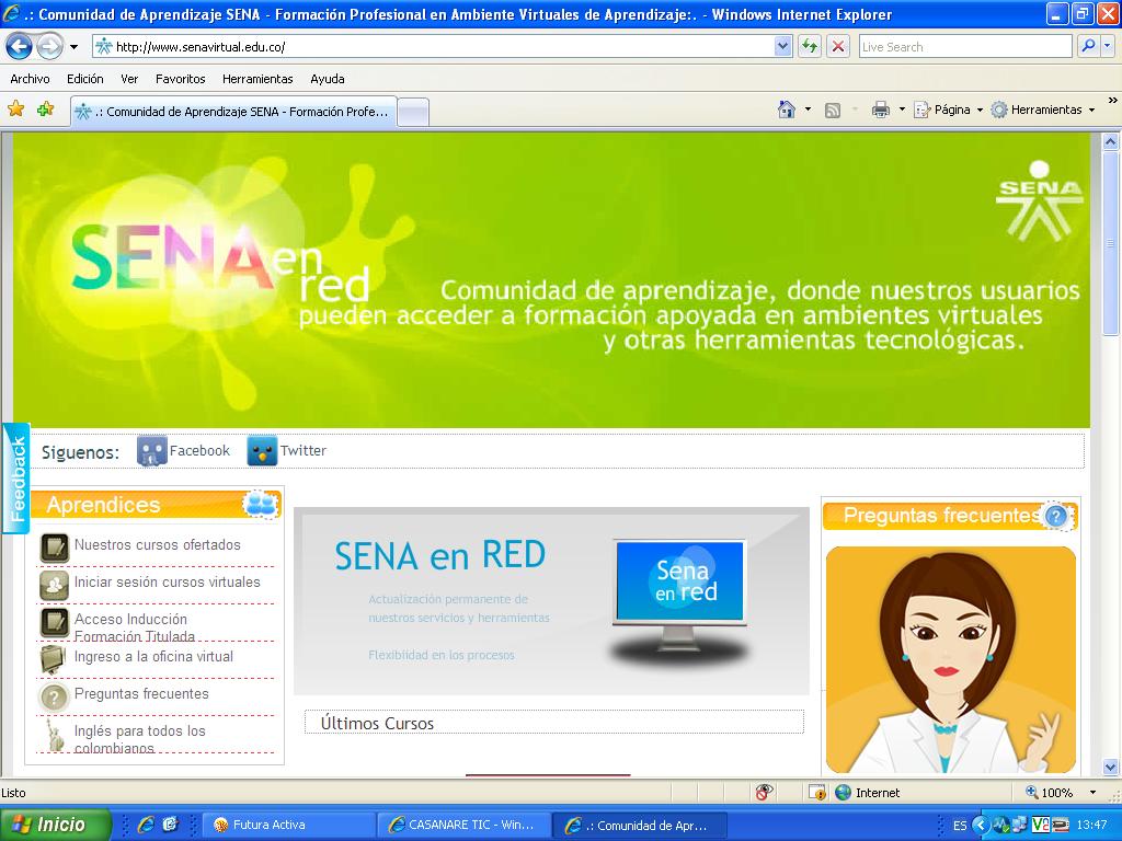 CASANARE TIC: SENA VIRTUAL