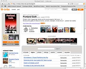 Portland. Goth.