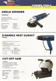 GASWARE TRADING (M) SDN BHD: Talon Power Tools