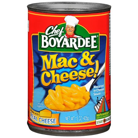 It's Not Easy Being Cheesy: Chef Boyardee Mac and Cheese!