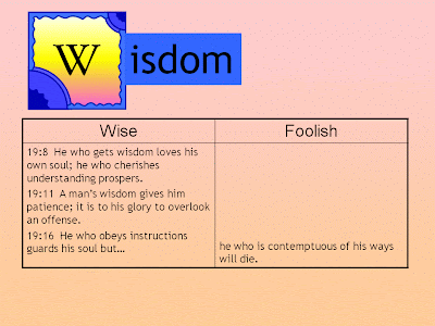 Wise or Foolish Decisions?: Wisdom