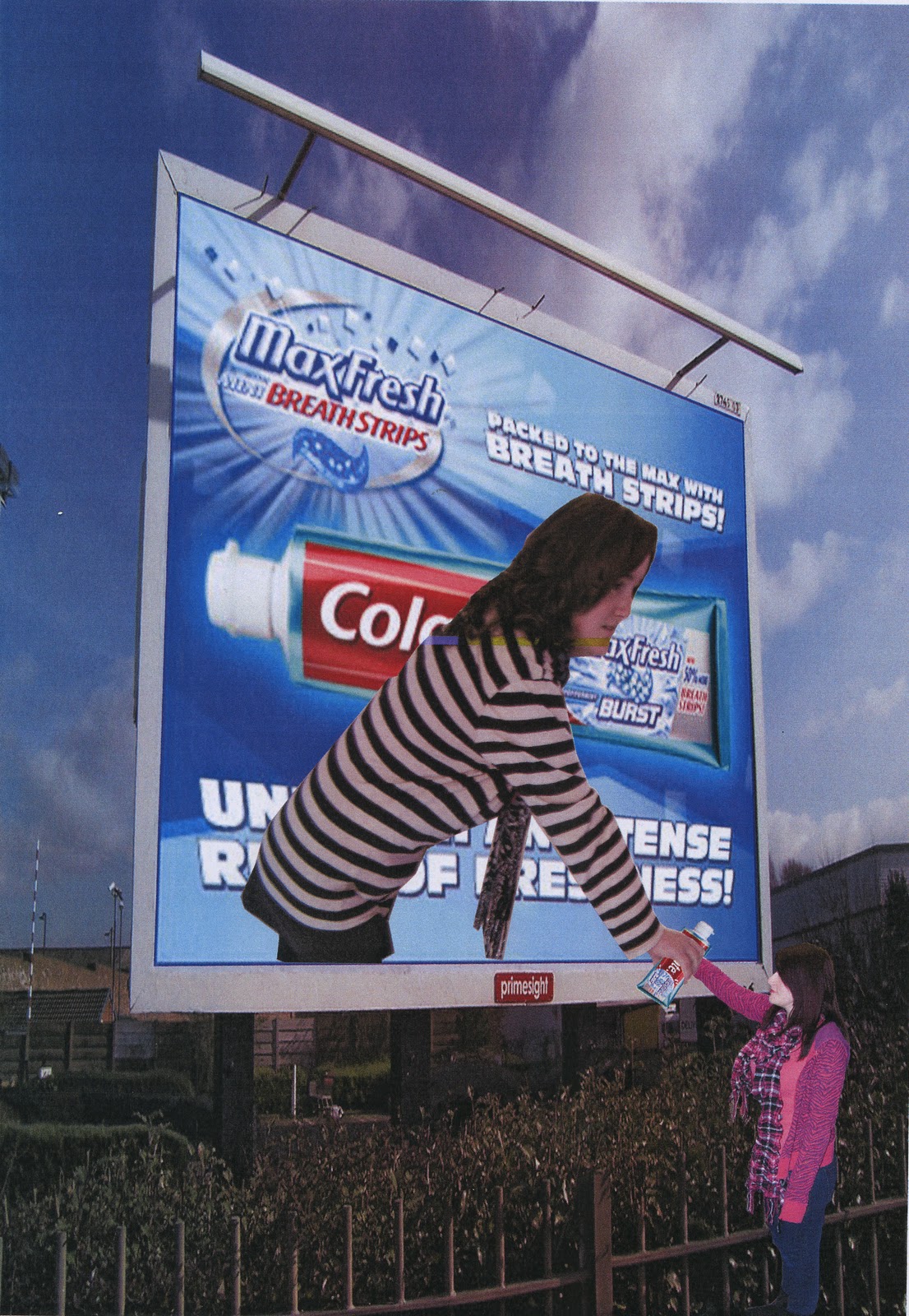 becky cooper: Advertising Image 3 Colgate Advert