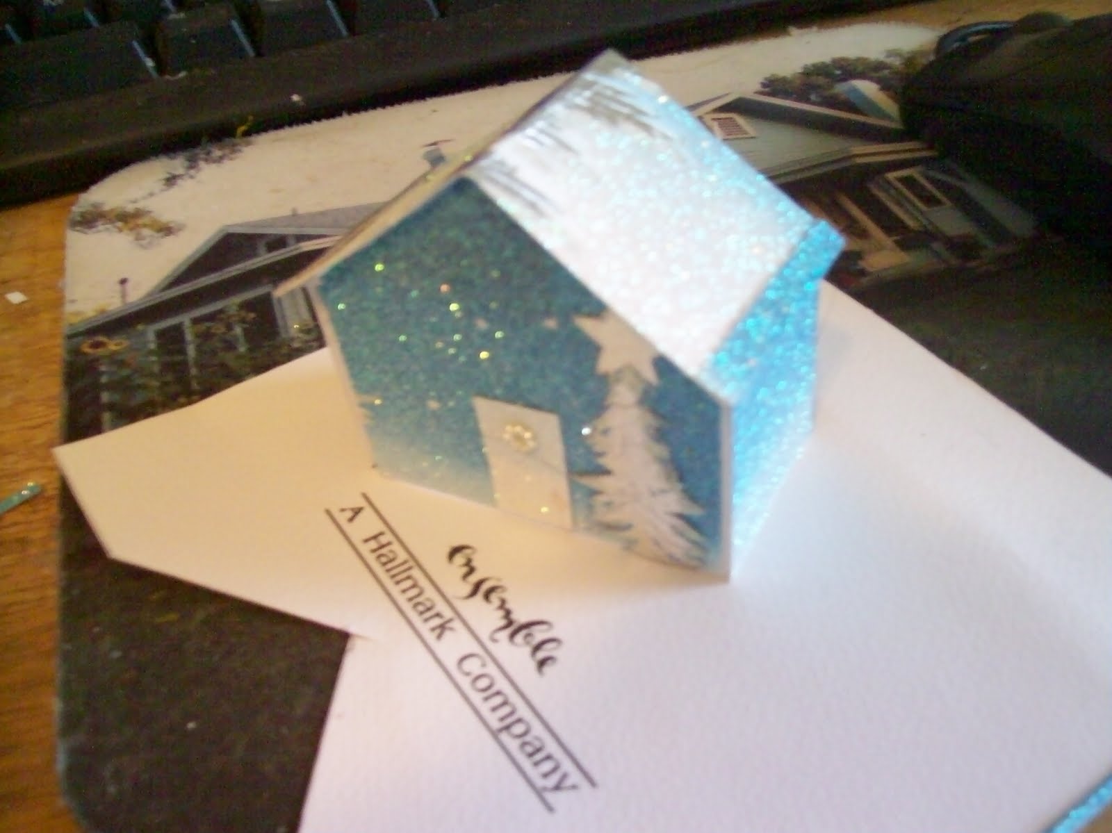 How To Make Christmas Card Houses at Kim Spruill blog