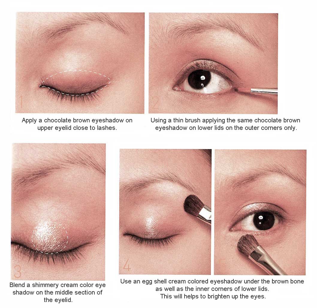 makeup & beauty blog by Andy Lee Singapore: Basic steps of applying eye ...