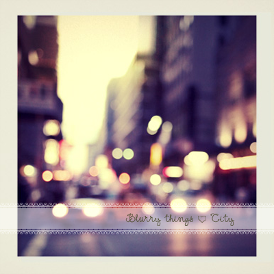 Blurry things – 79 ideas