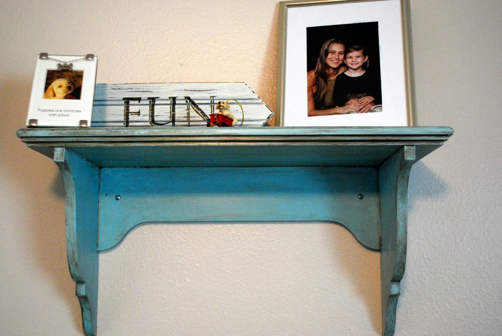 Kara's Korner: Pottery Barn / Goodwill Shelves