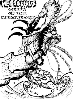 pixeldog lives on: MEGAGUIRUS QUEEN of THE MEGANULON