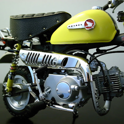 MIKEY LALALAND: Tamiya Honda Monkey Part 7 Finished