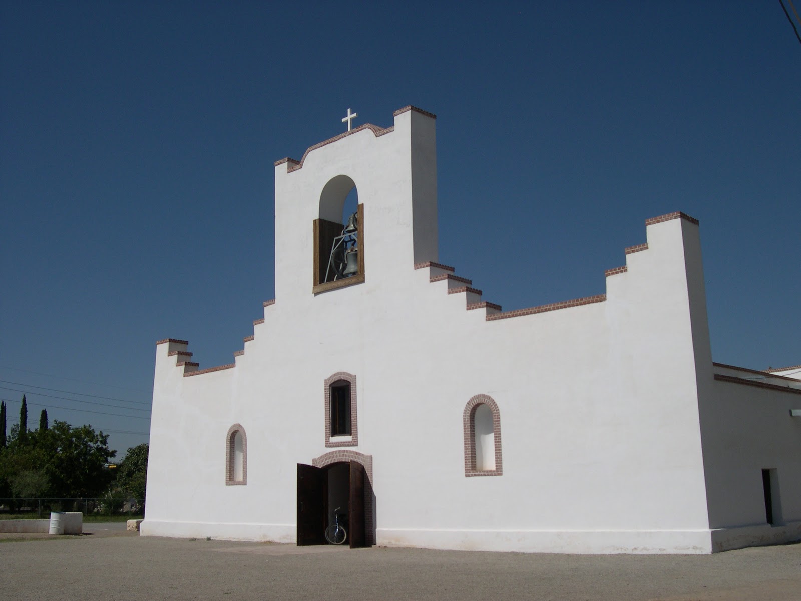 Texas Mountain Trail Daily Photo: Socorro Mission on our Mission Trail