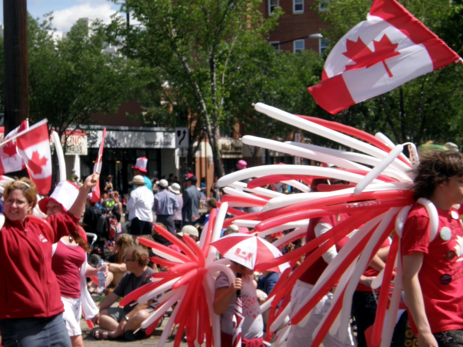 Sibu Pegasus Power: Silly Summer Parades and Canada Day fun