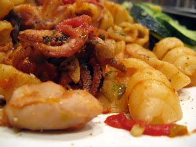 Hollow Legs: Baby Octopus Puttanesca