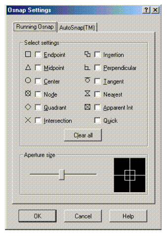 AutoCad Clubthailand: การสร้างวัตถุด้วยความแม่นยำ(Object Snap and ...