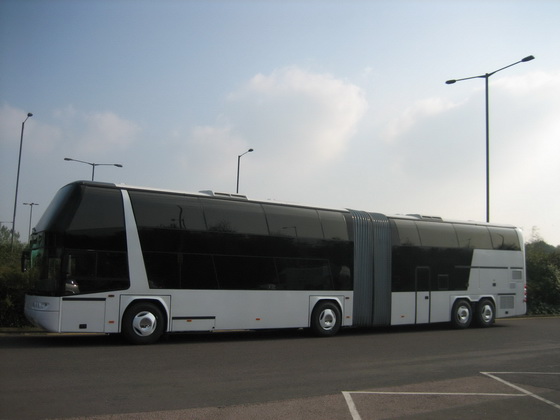 NEOPLAN Jumbocruiser - World's Largest Bus | All the auto world