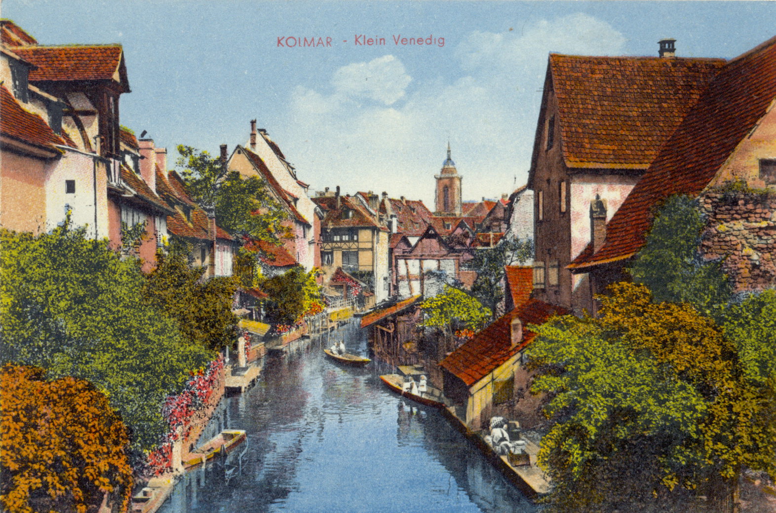 KUALA SKYLAB: FRANCE POSTCARD. AROUND 1910. COLMAR.