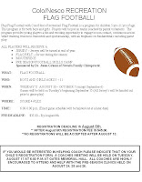 Colo/NESCO Recreation: Flag Football Registration Forms